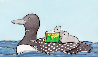 Nina's Blog: Pigeons and Horses and Loons, Oh My!