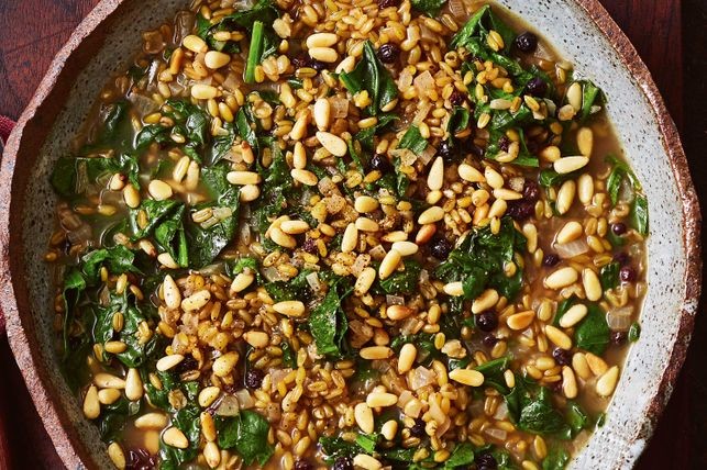Slow-cooker Lebanese freekeh recipe | LEBANESE RECIPES