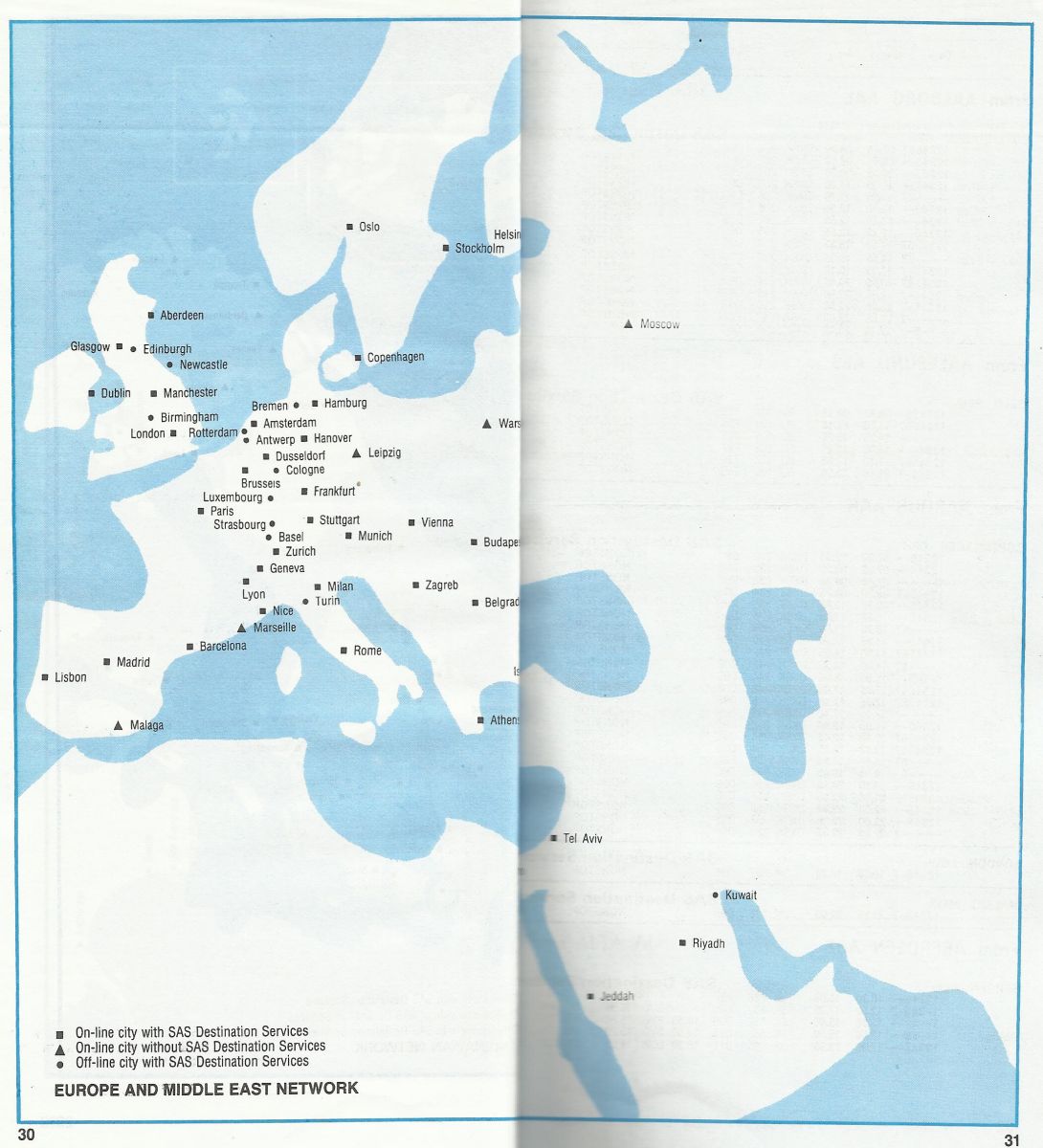 Airline memorabilia: SAS Scandinavian Airlines (1988) [completo]
