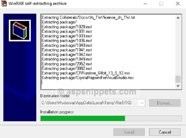 DOTNET: How to create crystal Reports with MVC.
