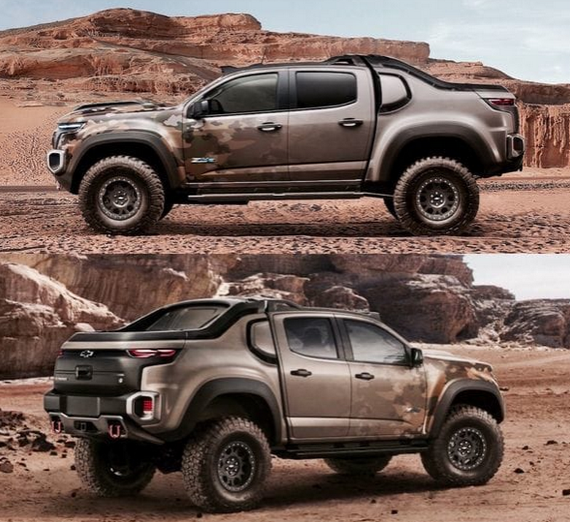 desarrollo defensa y tecnologia belica: "Chevrolet Colorado ZH2 Concept ...