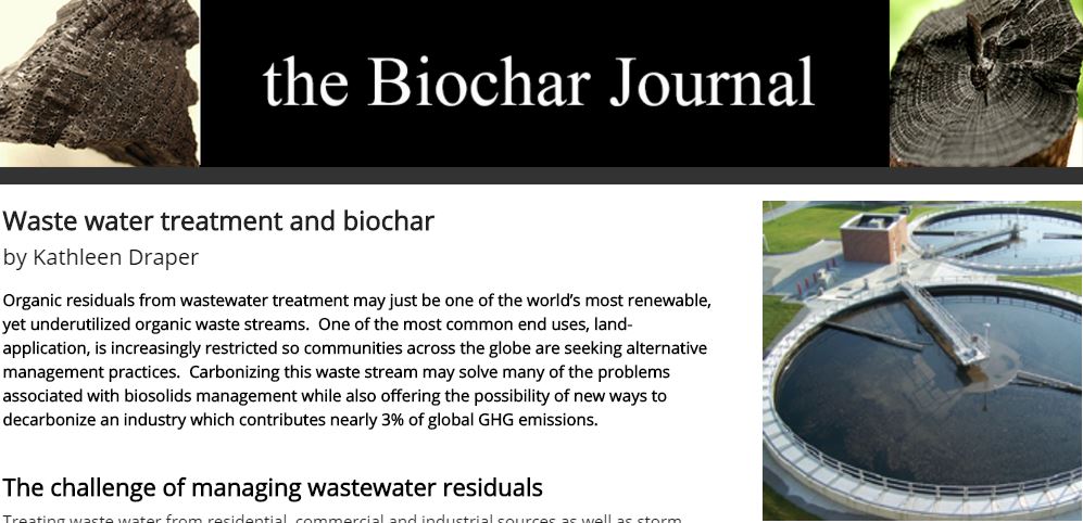 Biochar Interest Group - South East Asia (BIG-SEA): Wastewater ...