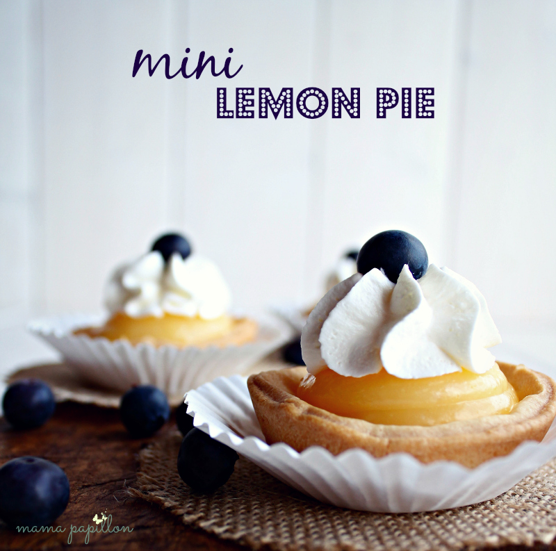 Mini lemon pie | mama papillon