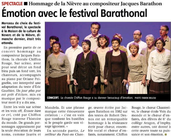 LE CHIFFON ROUGE: Revue de presse