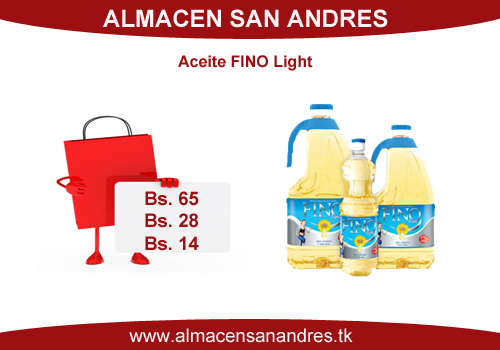 Almacén San Andrés: Aceite Fino Light