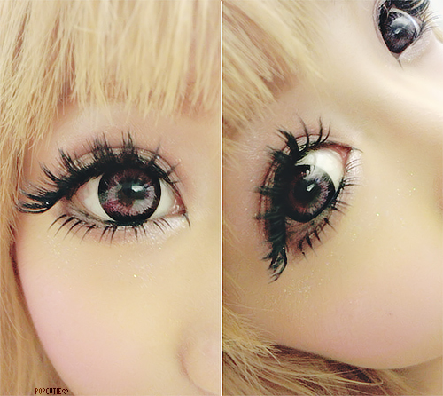 ariska pue's blog: Gyaru Eyes Makeup Part 2