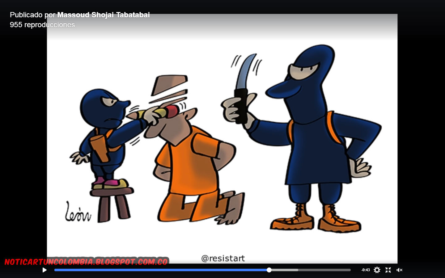 NOTICIAS DE CARTOON EN COLOMBIA: VIDEOS DE EXPOSICIÓN DAESH OR ISIS ...