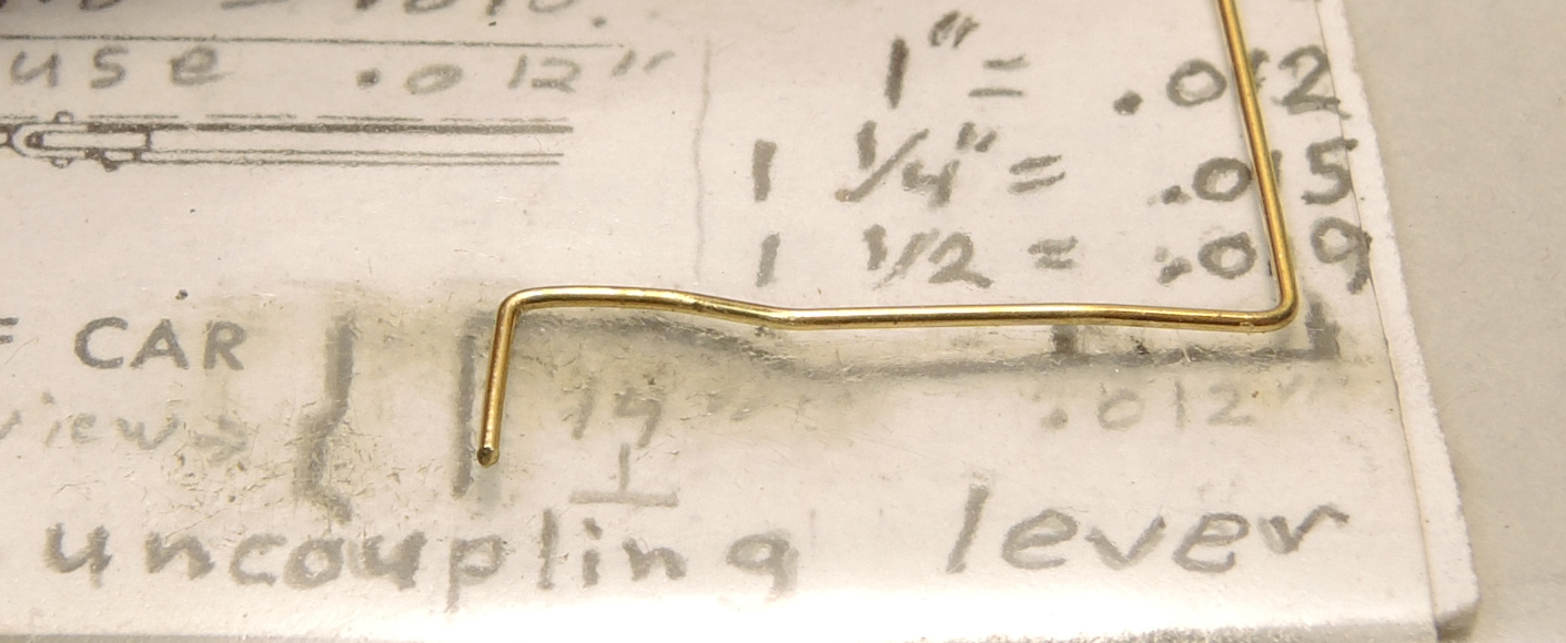 Minneapolis & Northland Railroad Company Modeling: Uncoupling Levers ...