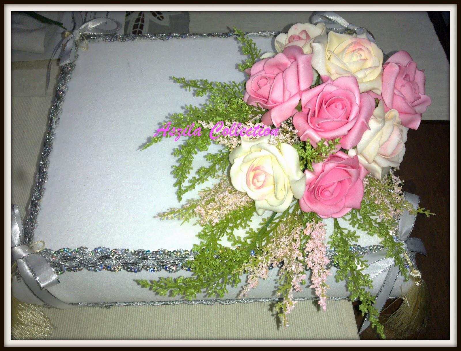 Gerbang Perkahwinan Aszila: Bunga Hantaran Cream & Light Pink - Aszila ...