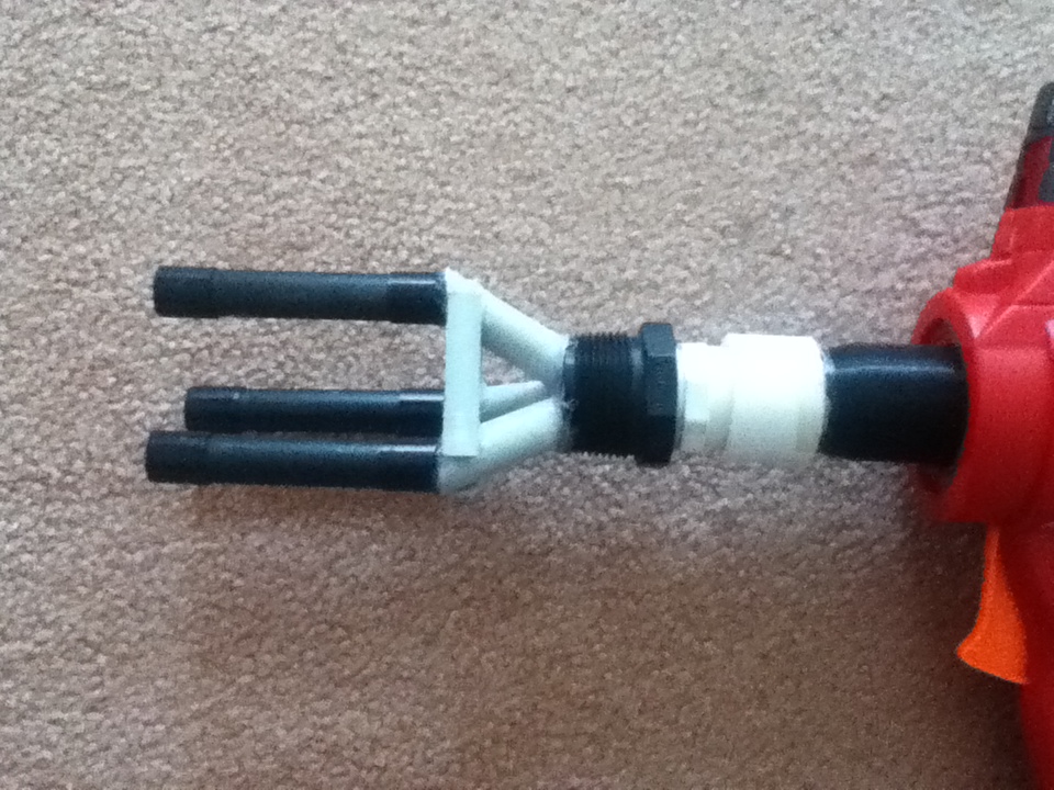 Outback Nerf: Mod: Titan Triple Missile Attachment