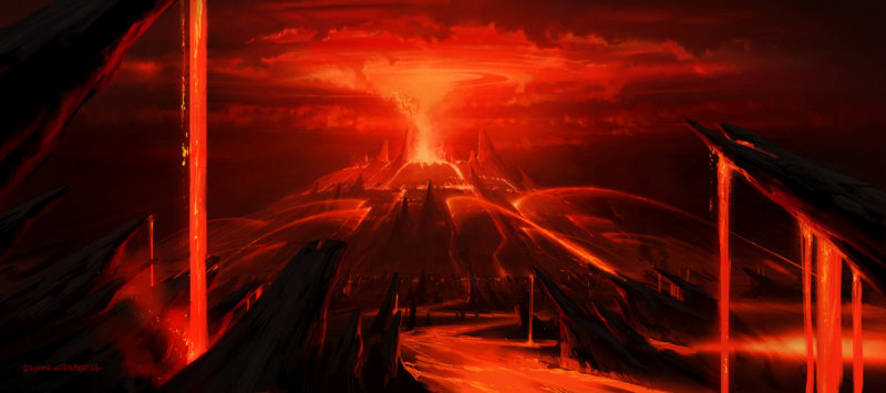 Burn With 'Star Wars 3' Concept Art By Ryan Church « Film Sketchr