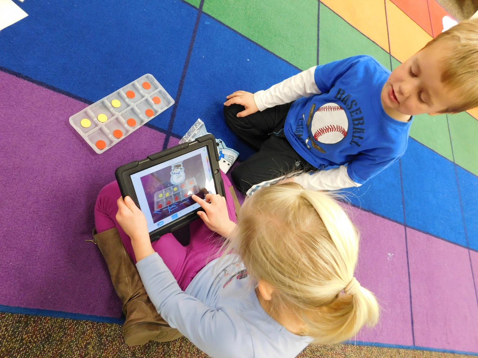 First Grade Funtastic: Kindergarten December Fun Using iPads (loaded ...