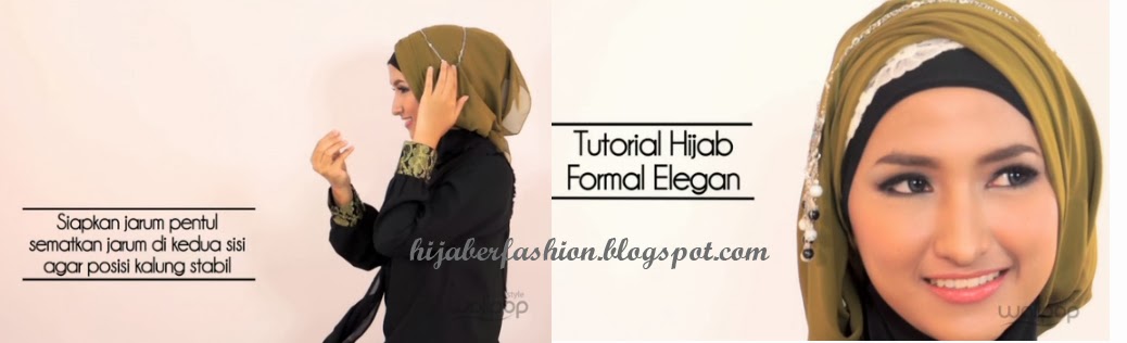 Tutorial Hijab Paris Untuk Acara Formal | Tutorial Hijab