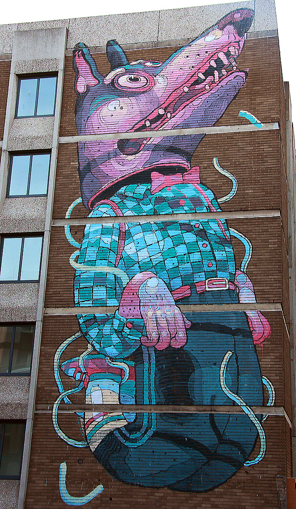 Aryz New Mural In Bristol, UK – StreetArtNews