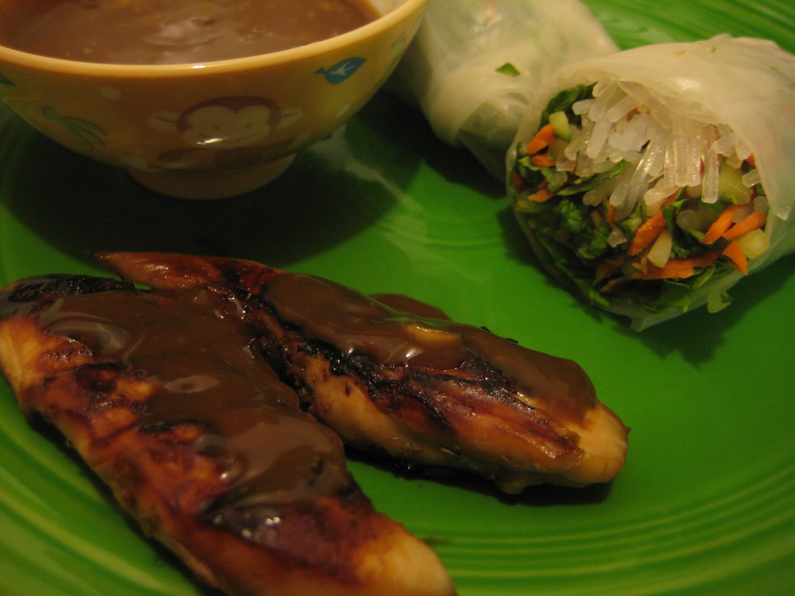 Bookcook: EASY CHICKEN SATAY WITH PEANUT SAUCE