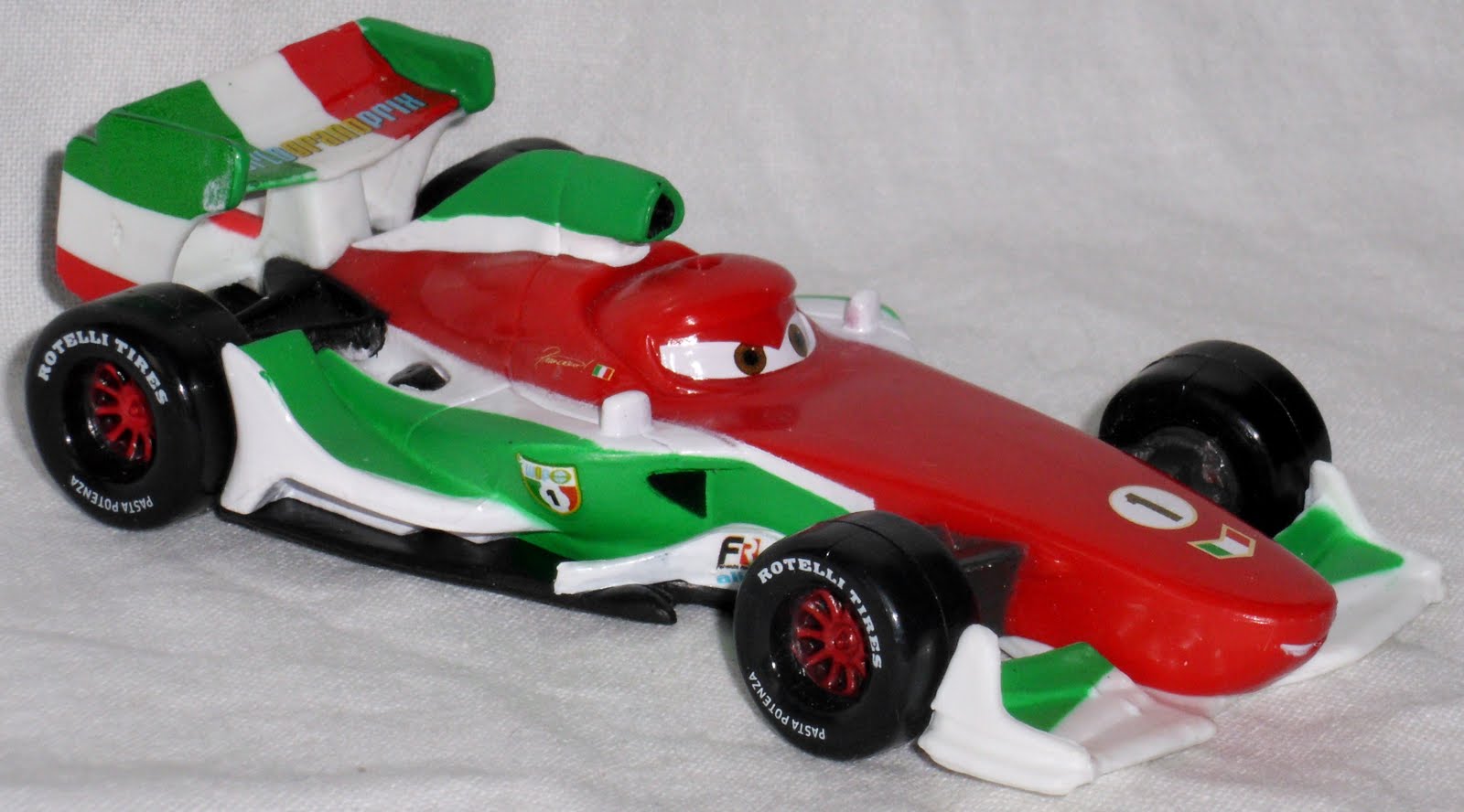 PERSONAJES DE CINE, TBO Y TV (2): FRANCESCO BERNOULLI (CARS 2)