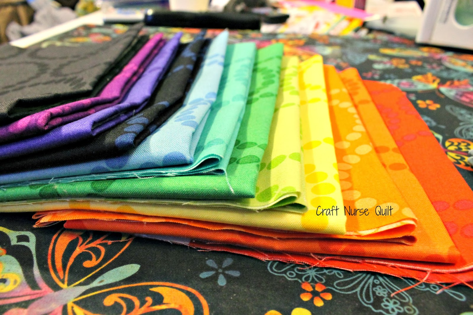 Craft Nurse Quilt: 2 Finishes and Pretty Fabric