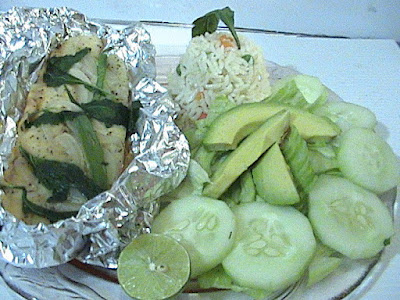 COCINANDO CON ERIKA: FILETE DE PESCADO EMPAPELADO