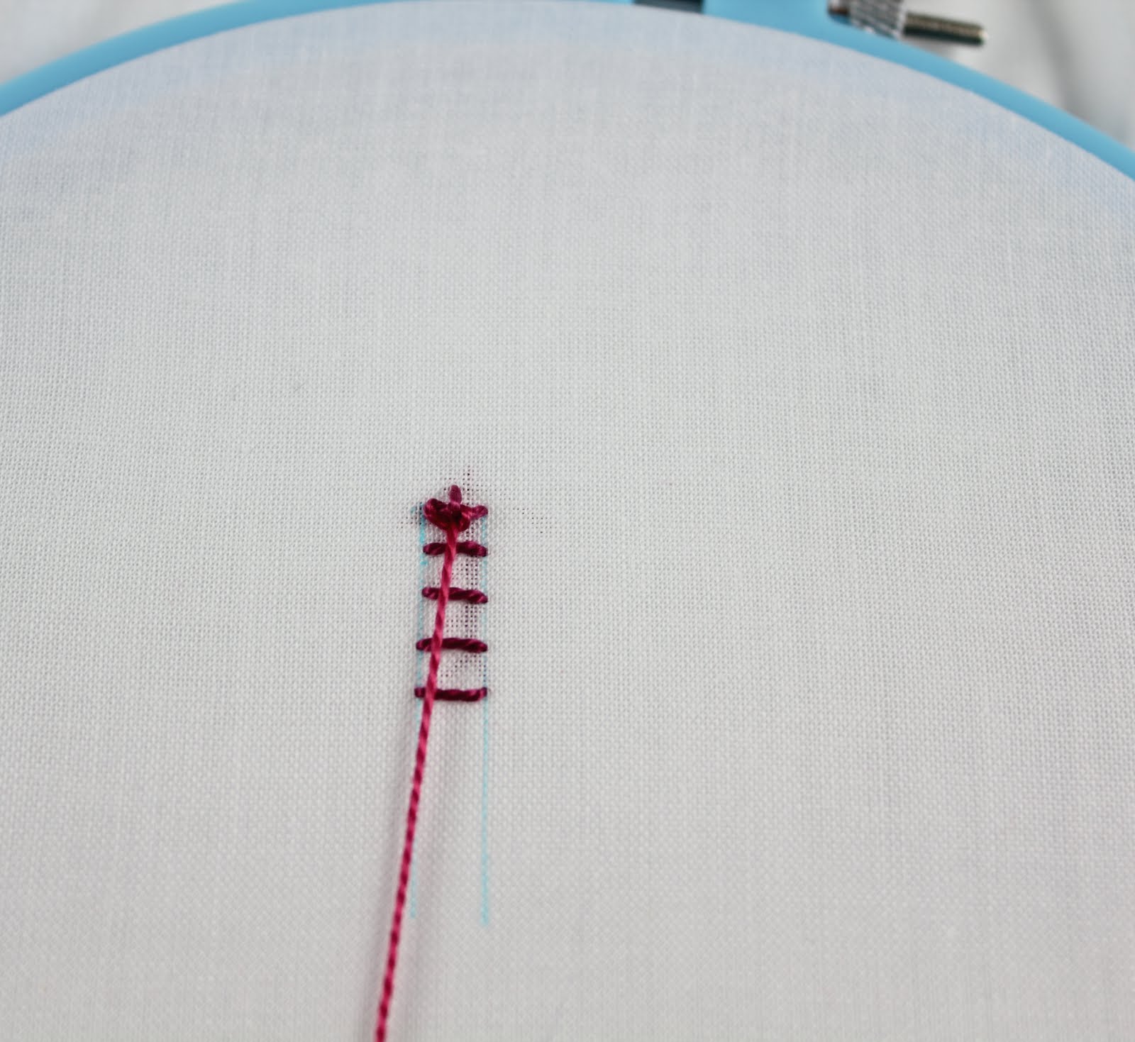 big B: 100 Stitches - Raised Chain Band Stitch