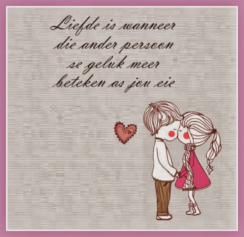 Afrikaanse Inspirerende Gedagtes & Wyshede: Liefde as tema