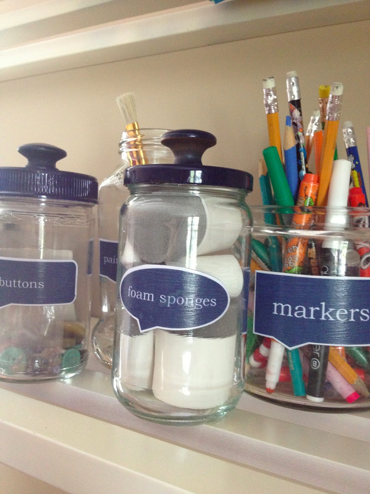 Two It Yourself: How to turn glass jars into DIY pharmacy jars with labels