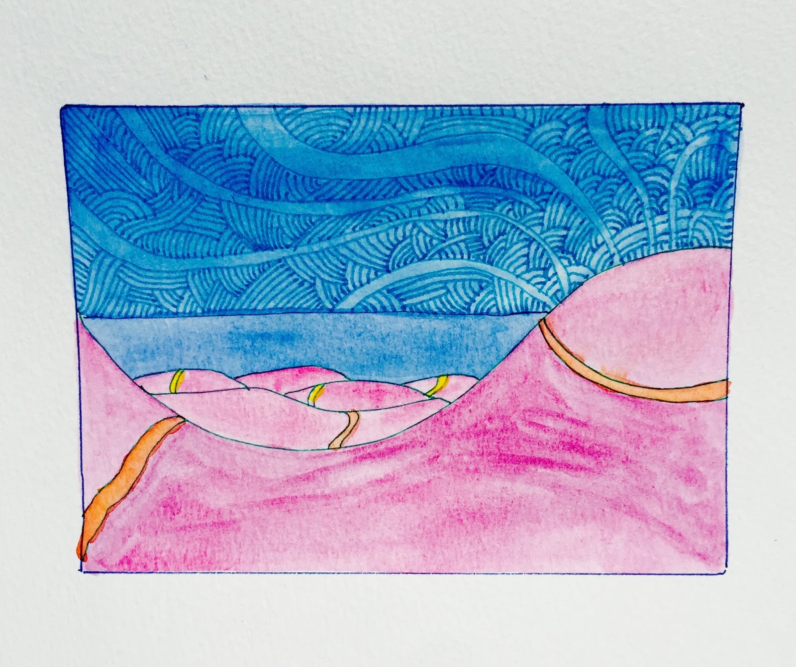 Robert Roane Beard: Impressions of Greece 2015, watercolors by Bobby Beard