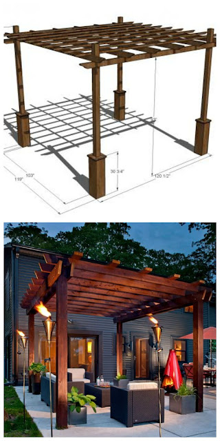 How To Build Your Own Pergola, 4 DIY Ideas and Tutorials | Handy & Homemade