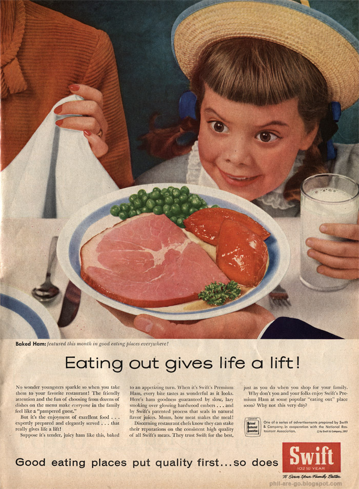 Swift Ham advert with bonus creepy child (1959) : r/OldSchoolRidiculous
