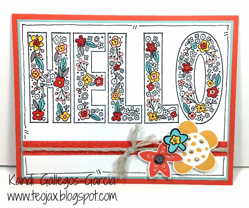 teojax: Hello - a fun card to color