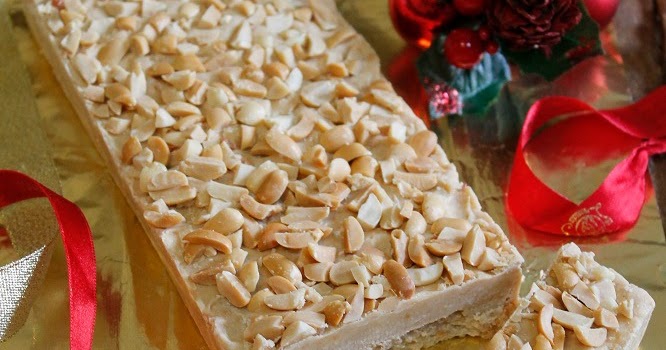 TURRÓN DE CACAHUETE