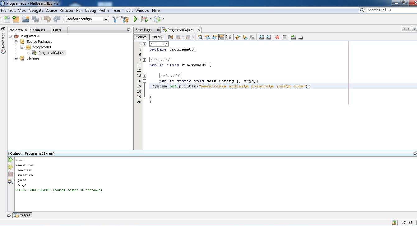 LENGUAJE JAVA: PRIMER PARCIAL JAVA