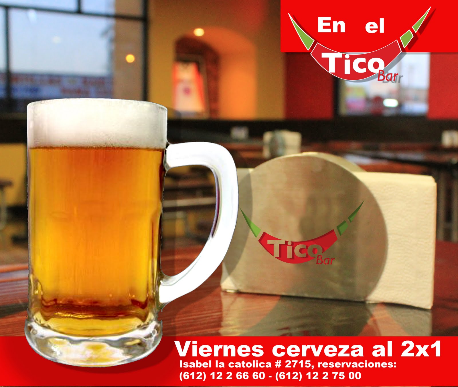 Roberto Ortega : Tico bar