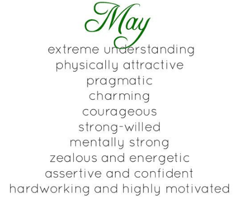 Happy Birthday To All May Born Babies... See 5 Fun Facts About Lucky ...