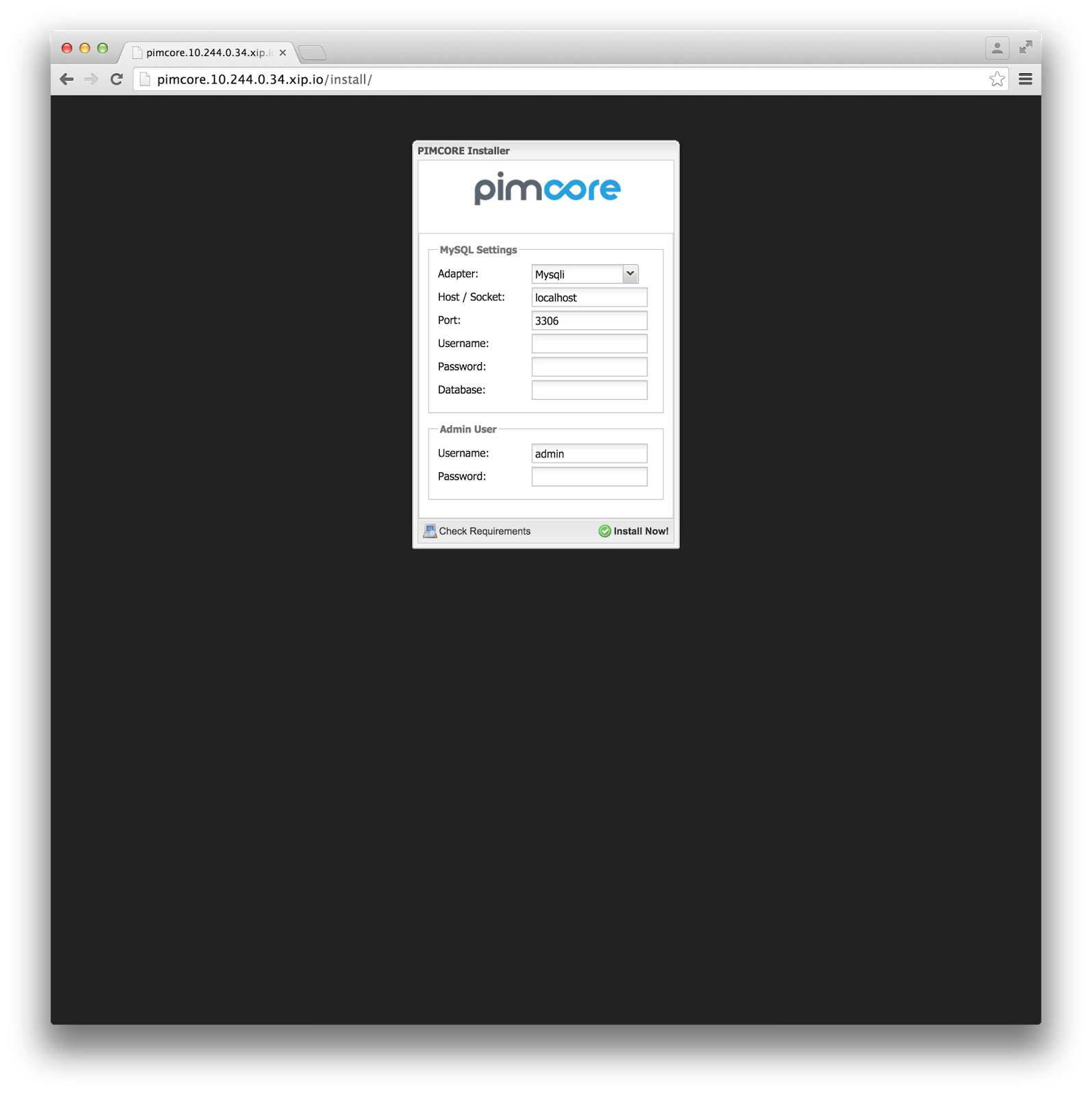 日本Cloud Foundryグループ ブログ: pimcore を Cloud Foundry で動かす