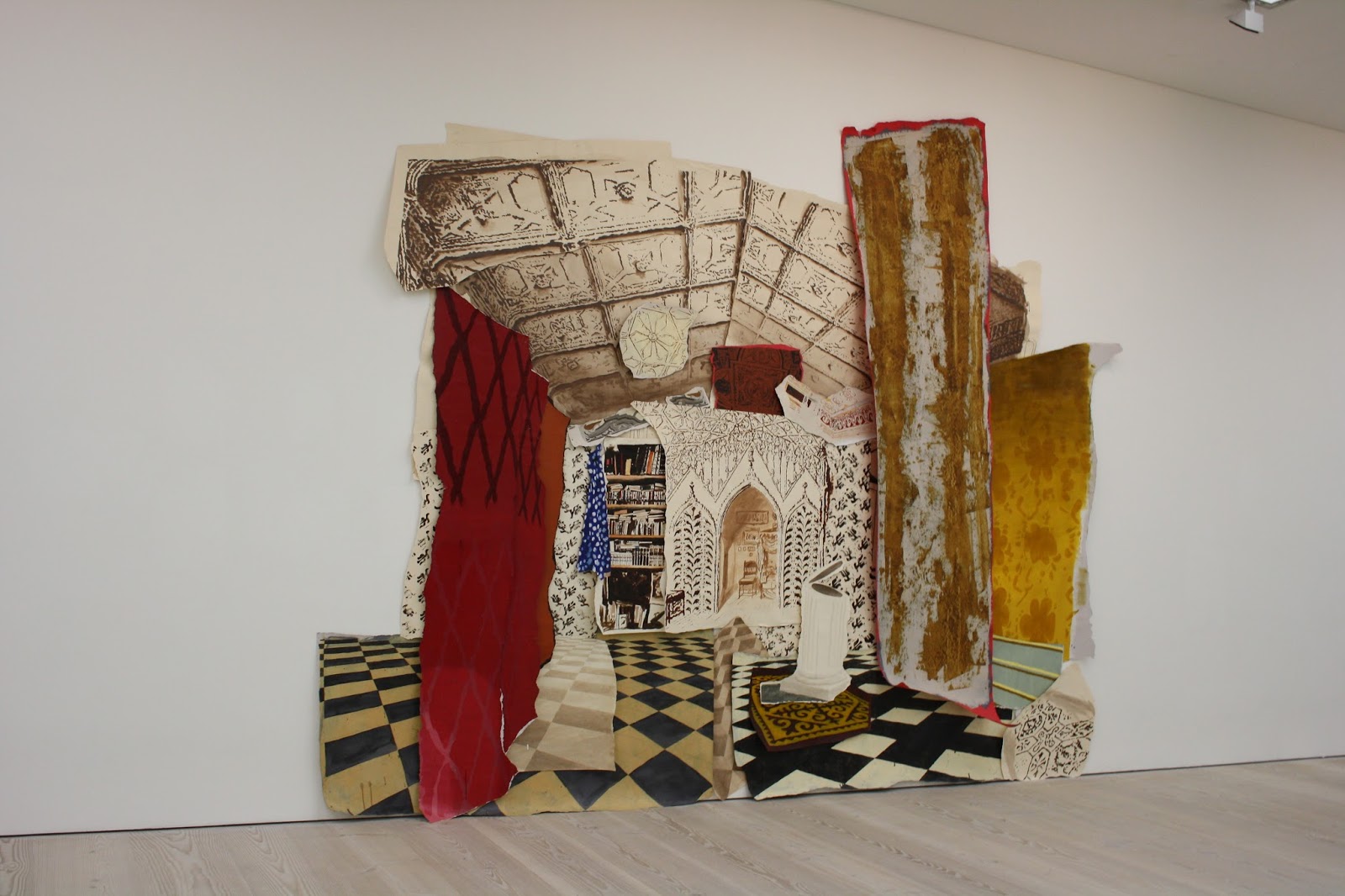 Becoming a Londoner: Paper Exhibit: Saatchi Gallery