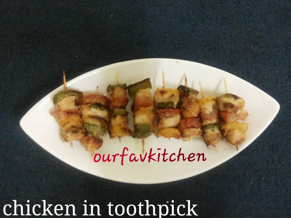 OuR faVouRite KitcHeN: CHICKEN IN TOOTHPICK