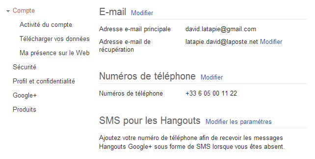 David Latapie: Utiliser les services Google sans Gmail David Latapie: Utiliser les services Google sans Gmail