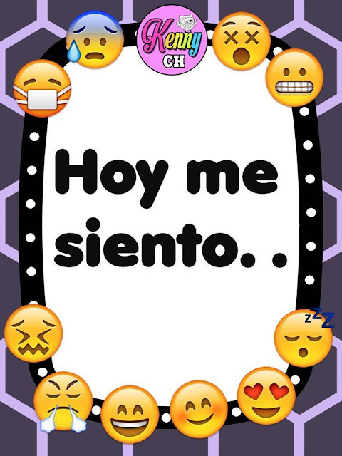 ® Gifs y Fondos Paz enla Tormenta ®: RECURSOS ESCOLARES: IMÁGENES DE COMO ME SIENTO HOY