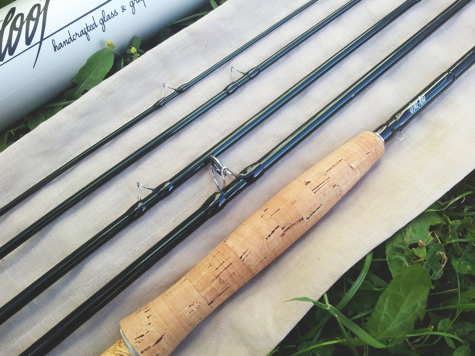 Handcrafted graphite and fiberglass fly rods: Winston LT 8'9" 4wt.