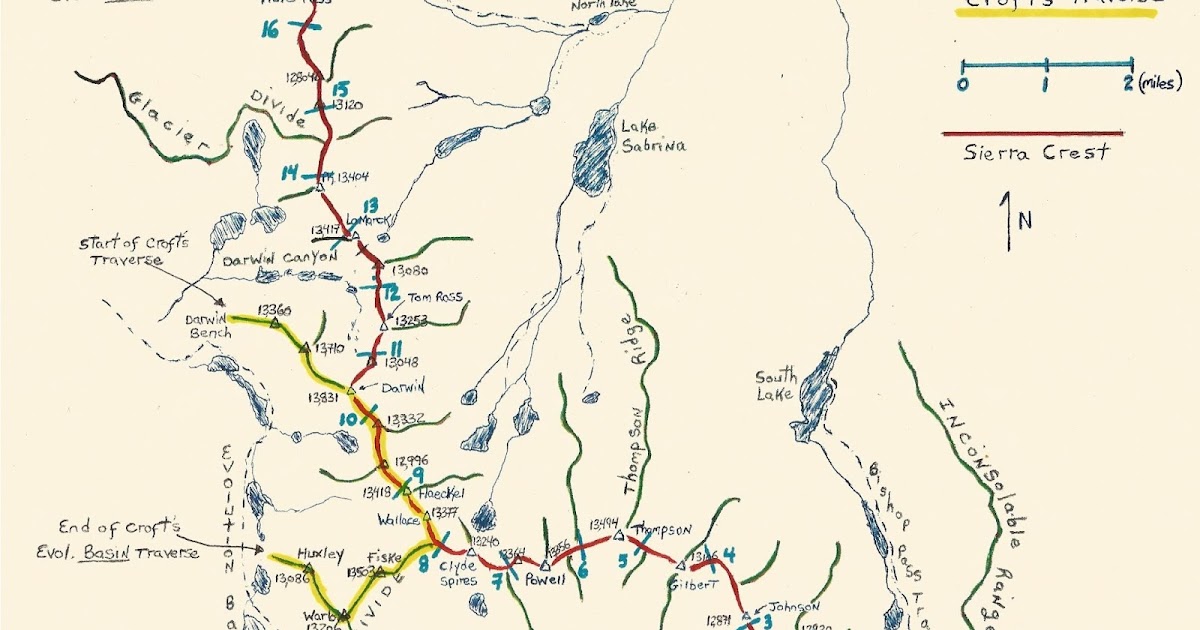 Sending The Gnar! :): Solo of The Evolution Crest Traverse (VI 5.9)
