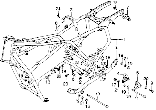 Goldwing Adventures: Powder Coated Frame