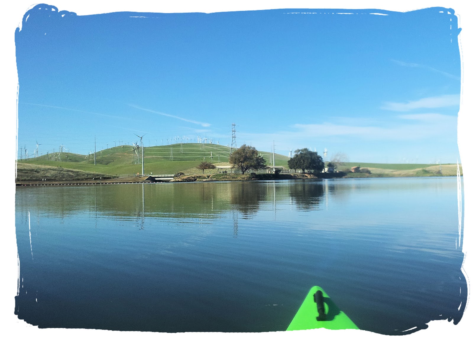 Kayaking the California Delta: Bethany Reservoir