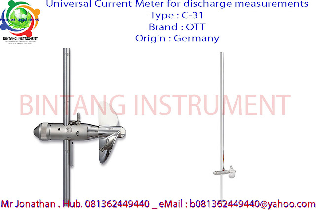 .: 081362449440 Jual OTT Hydromet - Model C31 - Universal Current Meter ...