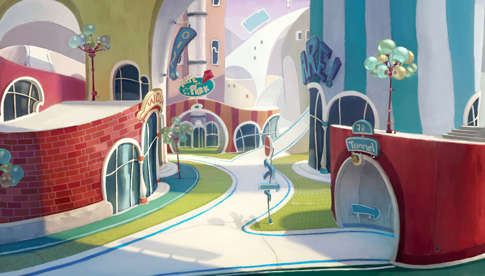 ART of CLEMENT GRISELAIN: The Lorax ThneedVille