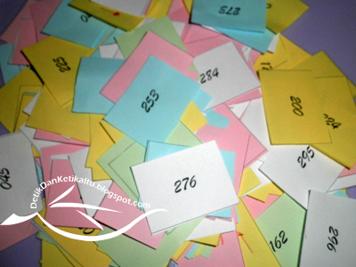 Suatu Ketika Dalam Hidupku: Preparation untuk Lucky Draw