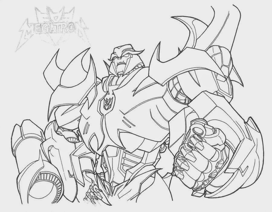 Transformers coloring pages megatron | Batman Coloring Pages For Kids