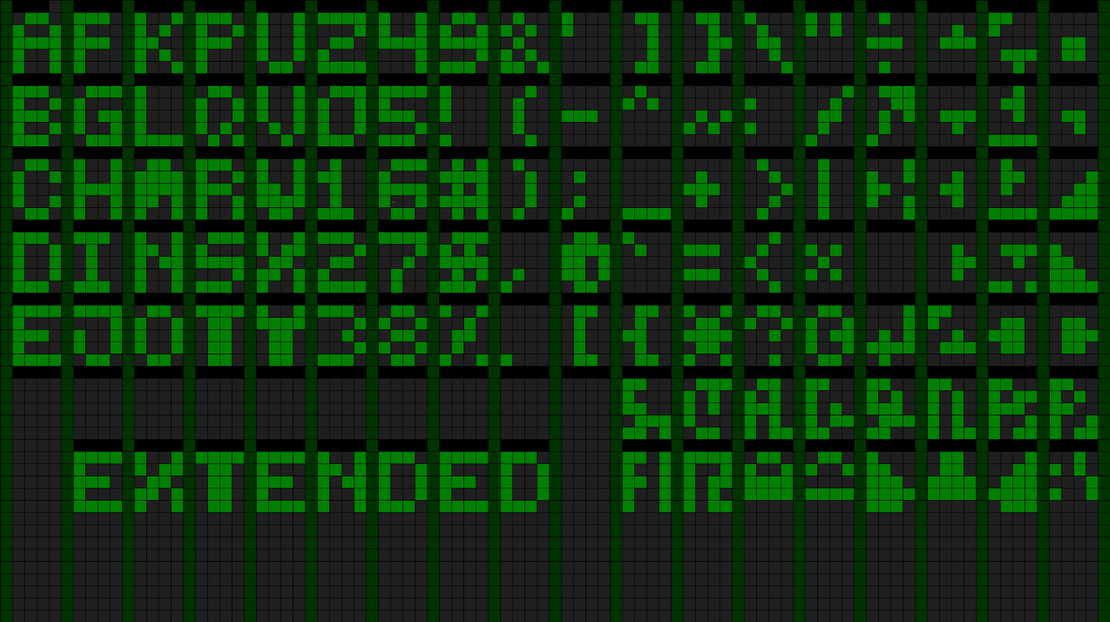 Batchout: Pixel Fonts for Launchpads