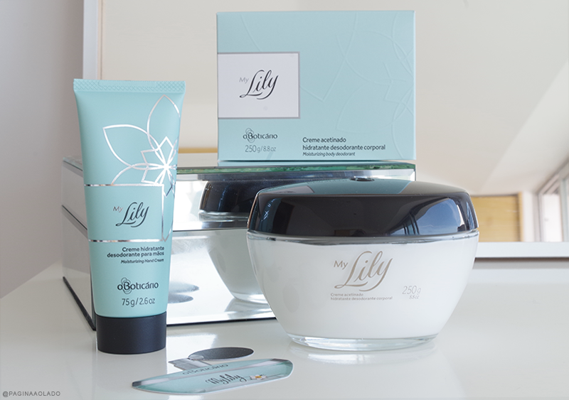 MY LILY, COM O'BOTICÁRIO / PAGINA AO LADO