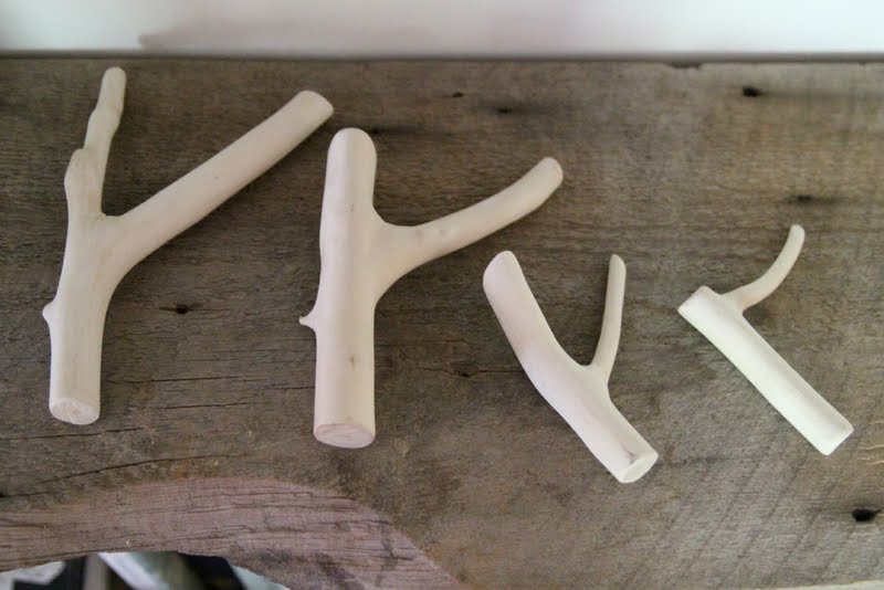 Red Currant Designs: Wooden hooks: 30 Days of Creativity: Day 29