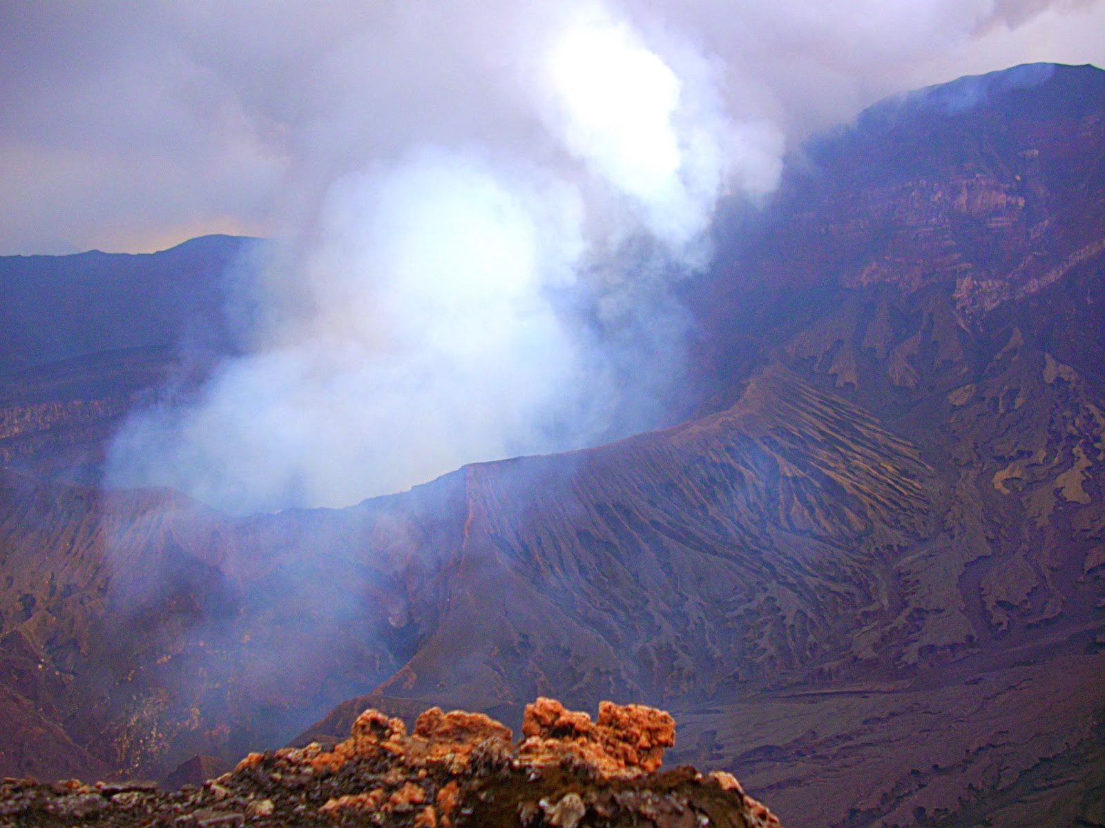 Thunder from the Earth. On top of Mt Benbow, Ambrym. Vanuatu - Far ...